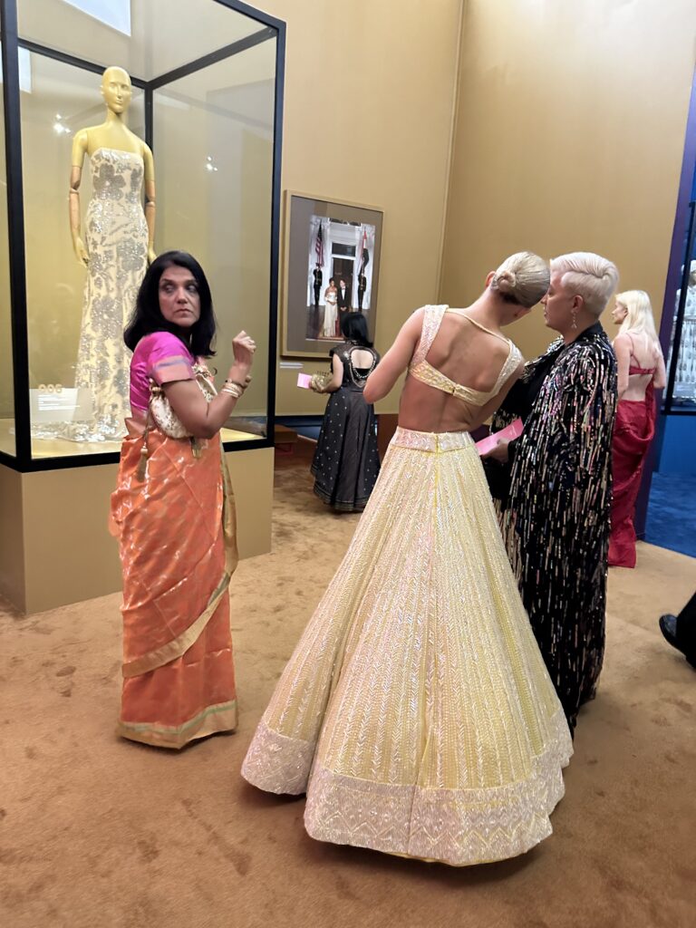 The opening of India in Fashion - Judith Benhamou Reports